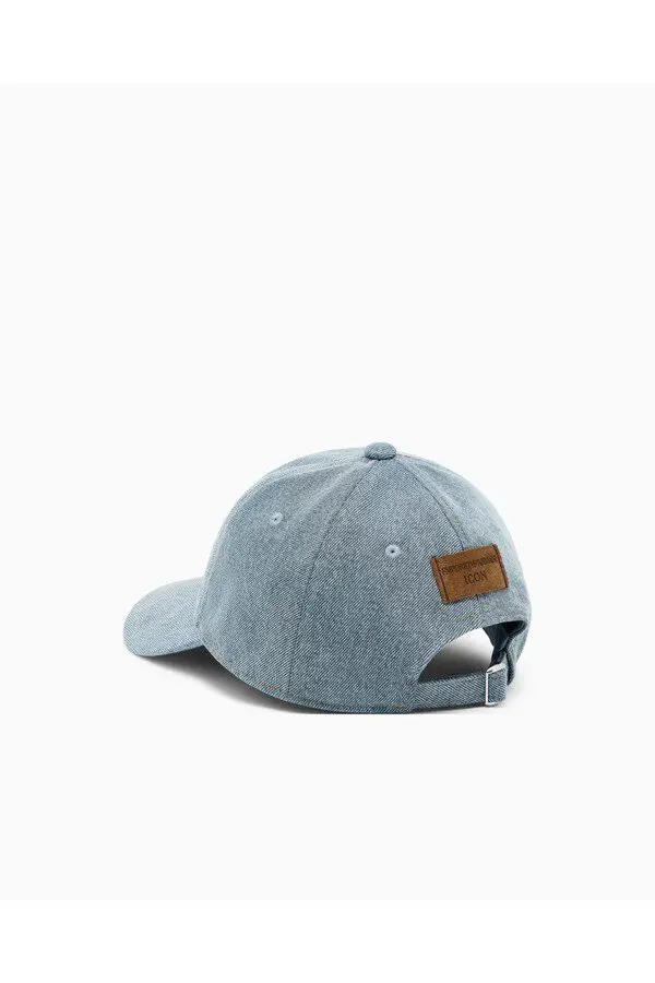 Emporio Armani Denim Baseball Cap