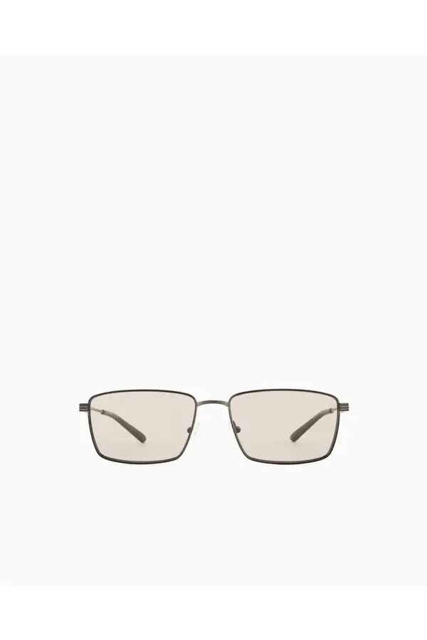 Emporio Armani Rectangular Sunglasses - Natural