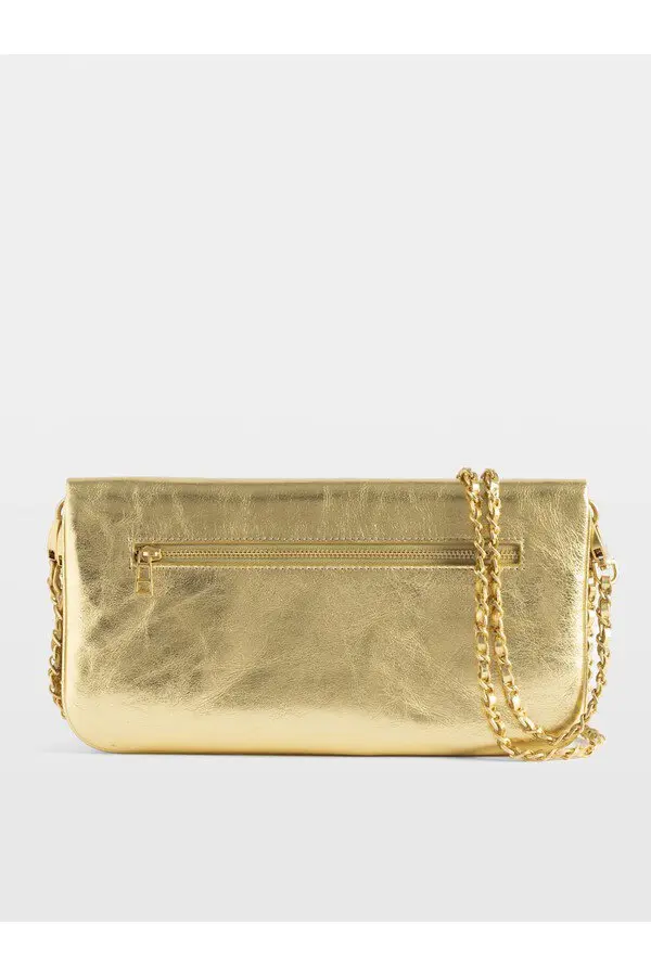 Zadig&Voltaire Rock Vintage Metal Clutch