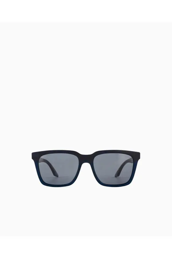 Emporio Armani Square Sunglasses - Blue