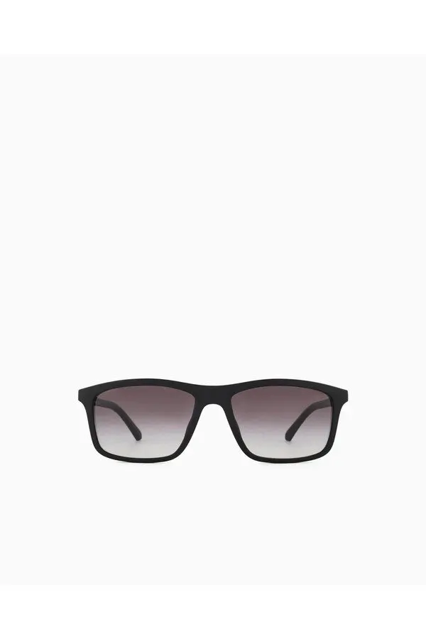 Emporio Armani Pillow Sunglasses - Black