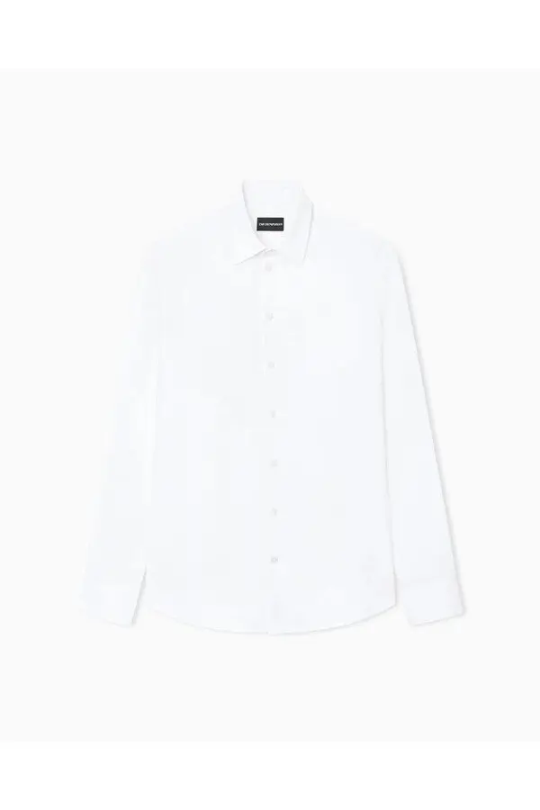 Emporio Armani Casual Shirts - White
