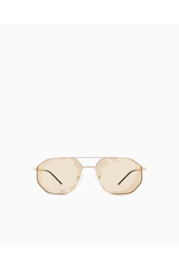 Emporio Armani Irregular Sunglasses - Natural