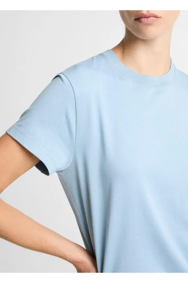 Vince Pima Cotton Crew Neck T-shirt - Red
