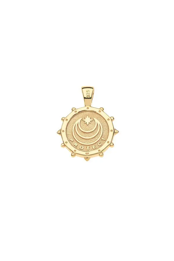 JANE WIN Protect Stoney Watchful Eye Pendant