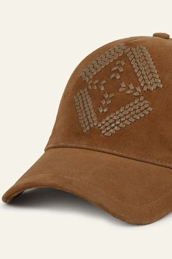 Ba&sh Harsha Leather Baseball Cap