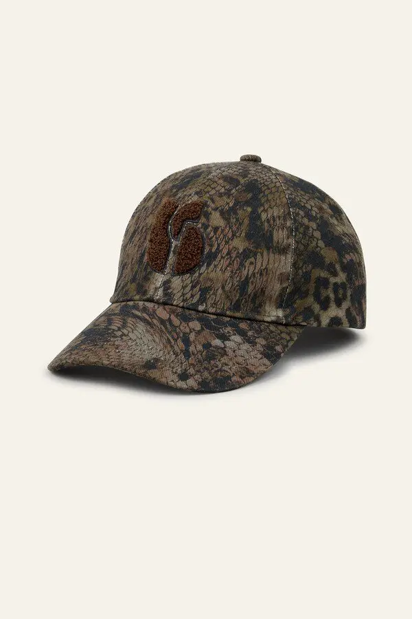 Ba&sh Honi Patterned Baseball Cap
