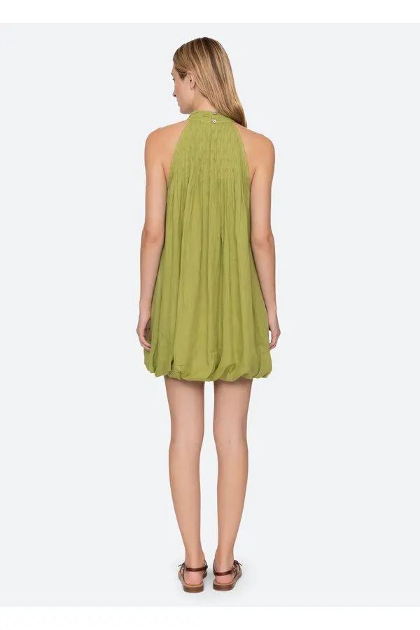 Sea Violet Mini Dress - Green