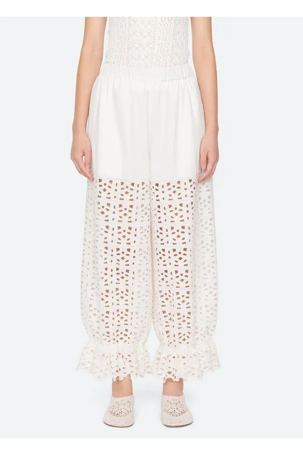Sea Leila Eyelet Pants