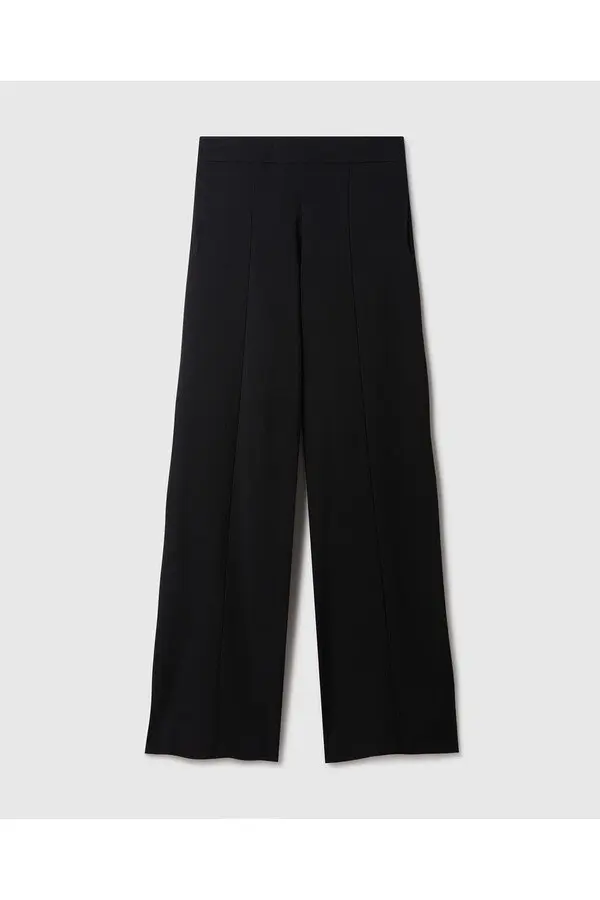 Stella McCartney Compact Knit Straight-leg Trousers
