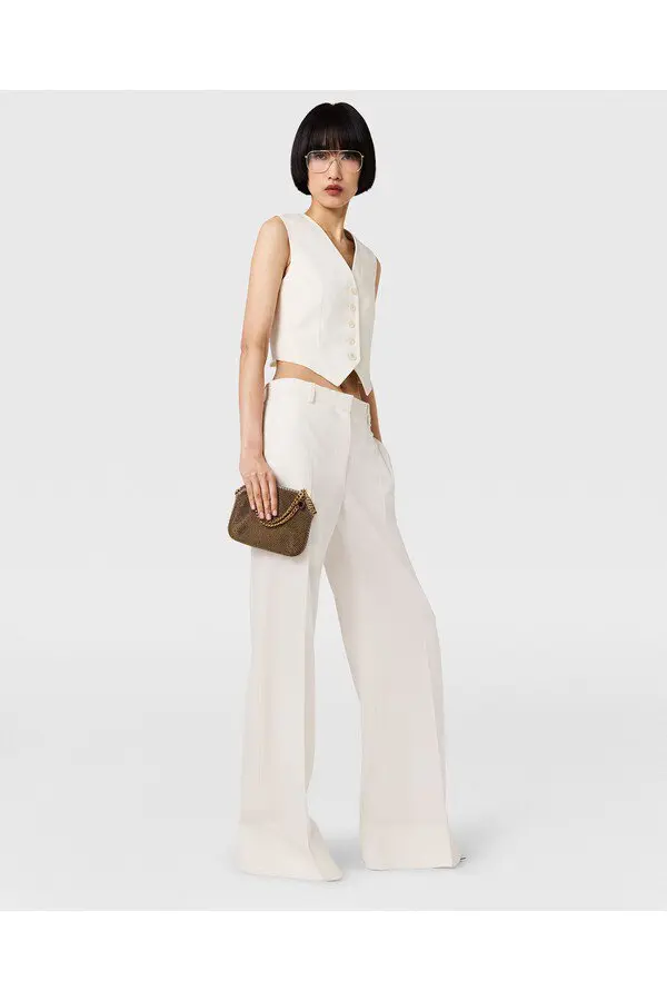 Stella McCartney High-rise Bootcut Wool Trousers
