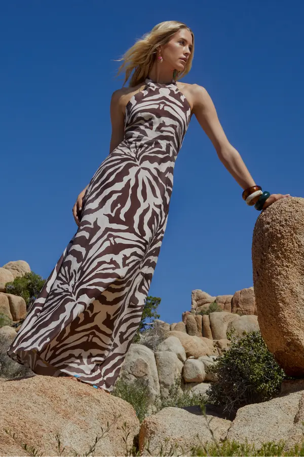 Allison Riley Maxi Dress - Natural