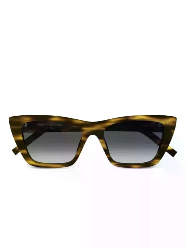 Saint Laurent Cat-eye Sunglasses - Brown