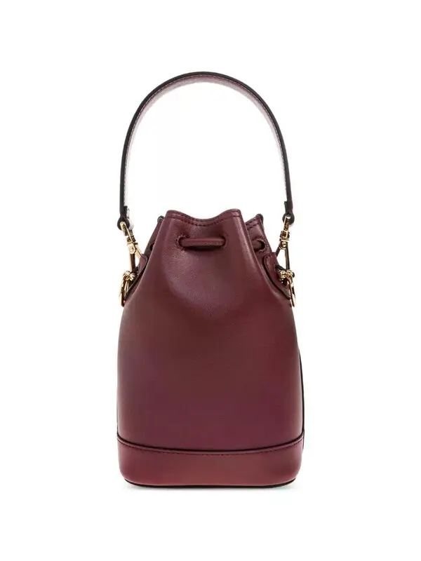 Fendi Mini Mon Tresor Drawstring Leather Tote Bag