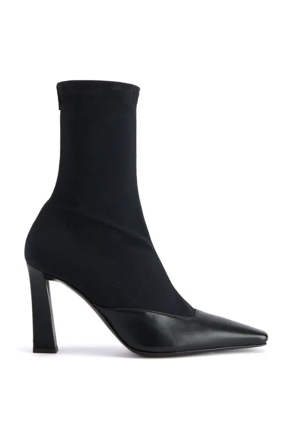 GIUSEPPE ZANOTTI Janie Tights 90 Booties - Black