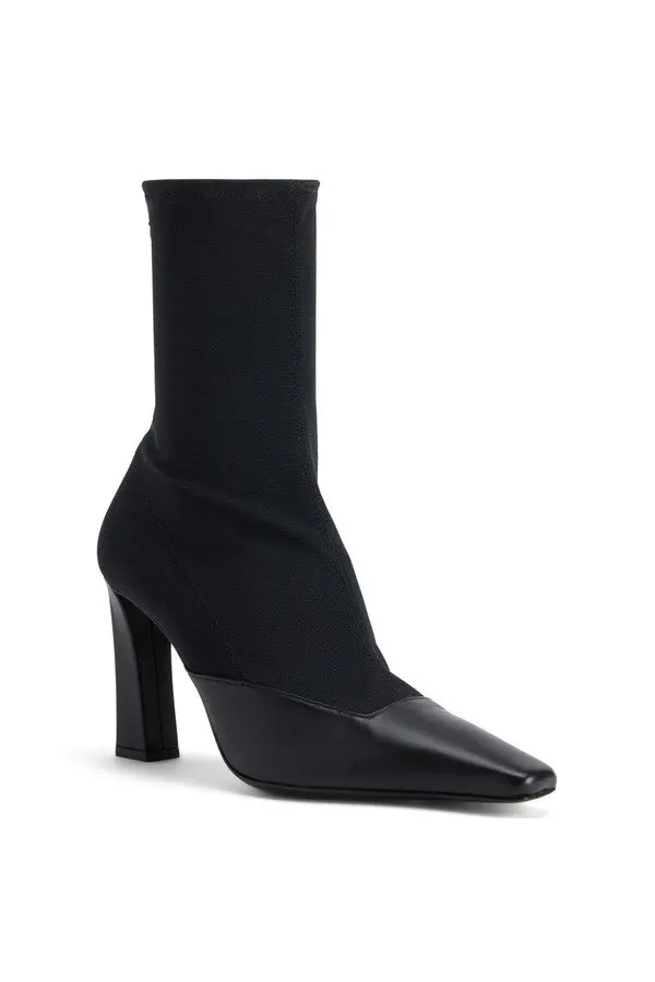 GIUSEPPE ZANOTTI Janie Tights 90 Booties - Black
