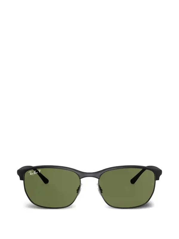 Ray-ban Rectangle-frame Sunglasses - Black