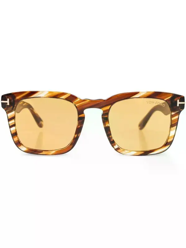 TOM FORD Square-frame Sunglasses - Brown