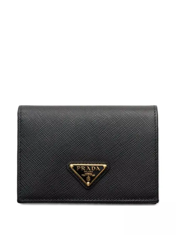 Prada Small Saffiano Leather Wallet - Black