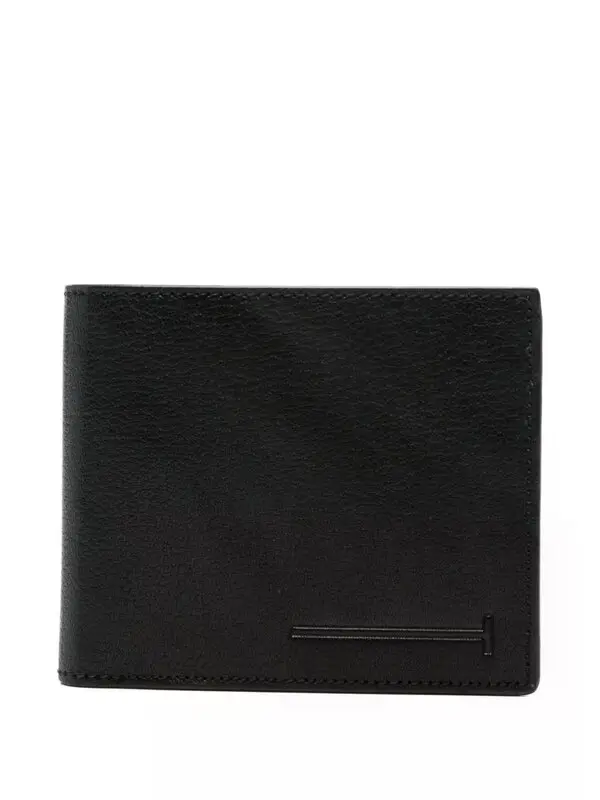 TOM FORD Logo-print Leather Wallet - Black