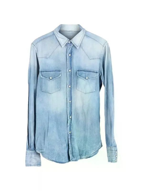 TOM FORD Denim Shirt - Blue