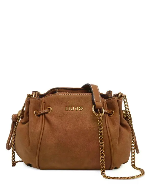 Liu Jo Logo Shoulder Bag - Brown