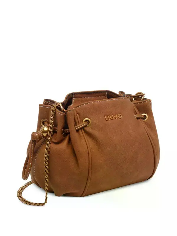 Liu Jo Logo Shoulder Bag - Brown
