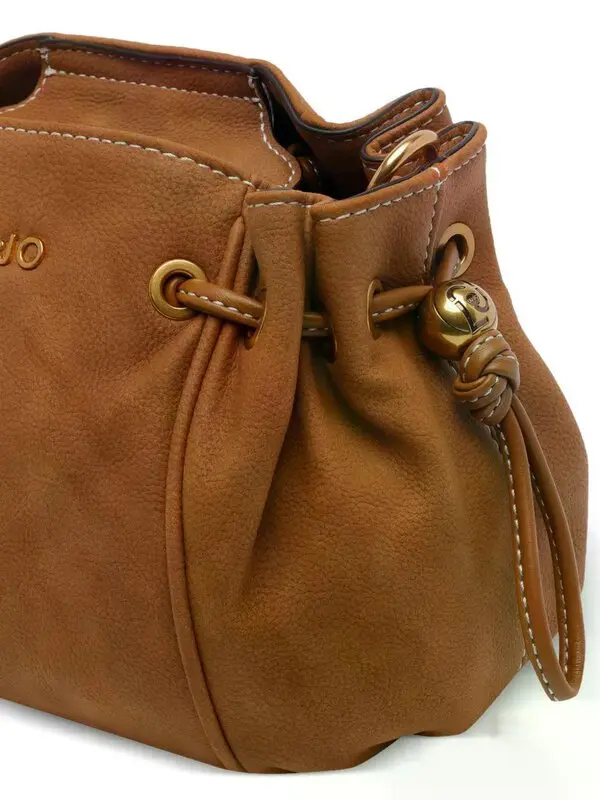 Liu Jo Logo Shoulder Bag - Brown