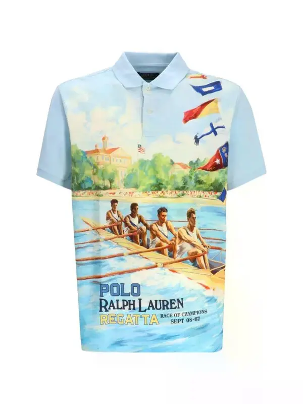 Polo Ralph Lauren Printed Short-sleeve Polo Shirt