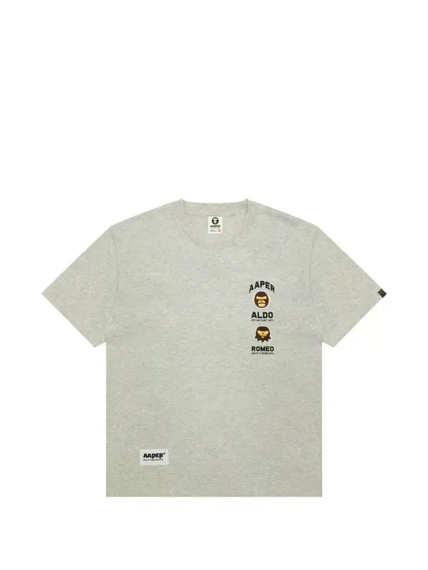AAPE BY *A BATHING APE Printed T-shirt - Grey