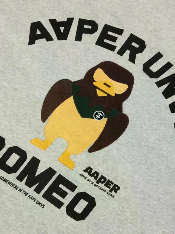 AAPE BY *A BATHING APE Printed T-shirt - Grey
