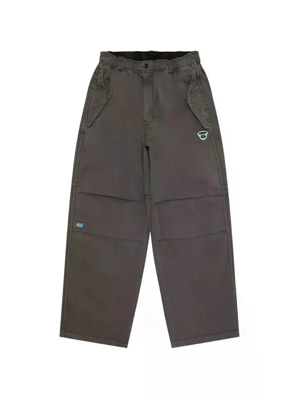 AAPE BY *A BATHING APE Logo-appliqué Trousers
