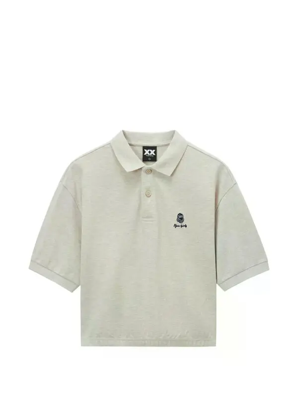 FINGERCROXX Cropped Polo Shirt