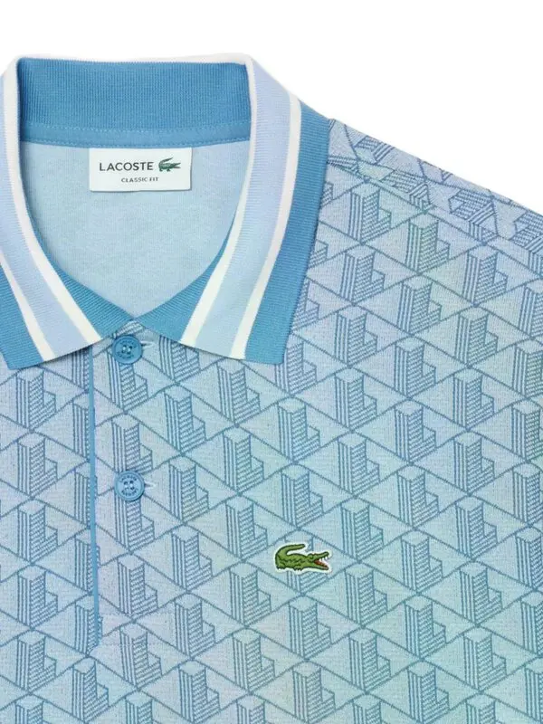 Lacoste Monogram Polo Shirt