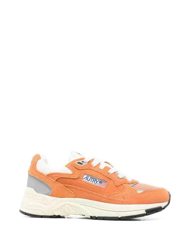 AUTRY Reelwind Lace-up Sneakers - Orange