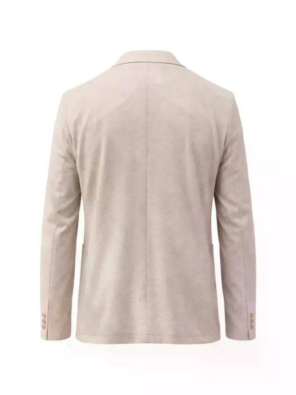 MAURIZIO BALDASSARI Notched-lapel Blazer - Neutrals