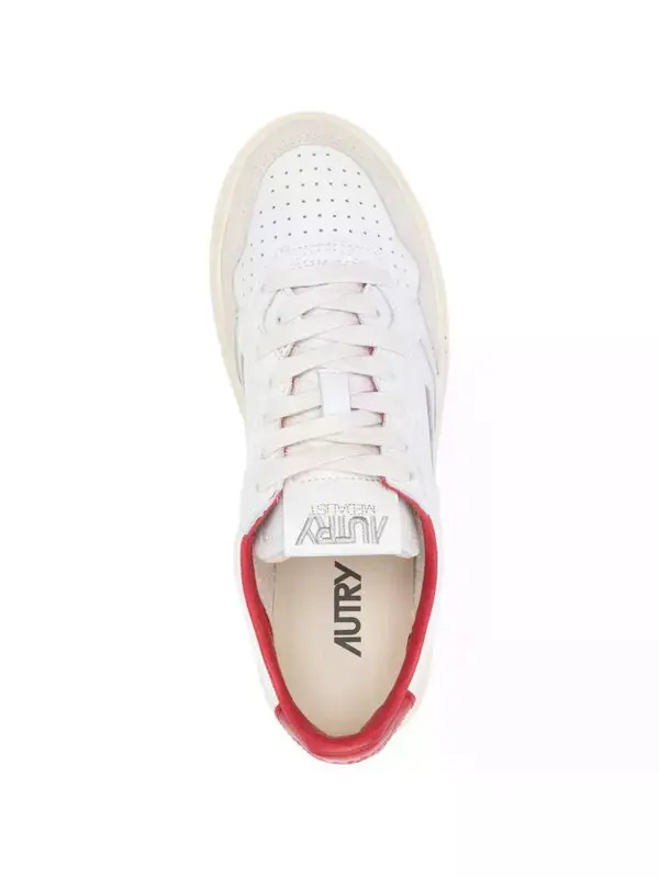 AUTRY Medalist Lace-up Sneakers - White