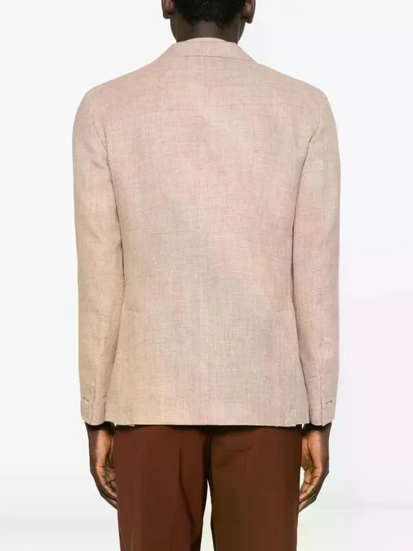 Eleventy Single-breasted Blazer - Neutrals
