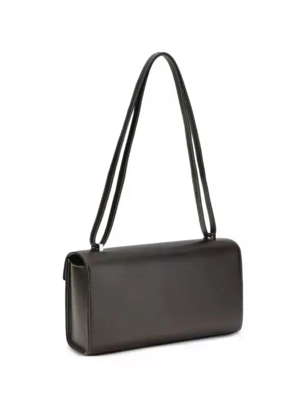 Savette Shoulder Bag In Calf Leather - Brown
