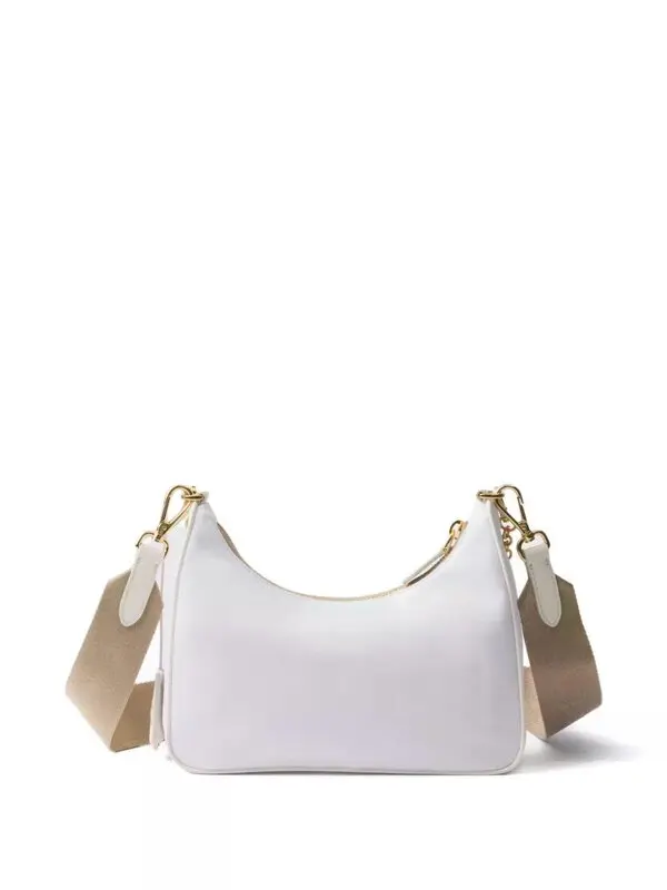 Prada Re-edition 2005 Re-nylon Shoulder Bag With Saffiano Leather Trim