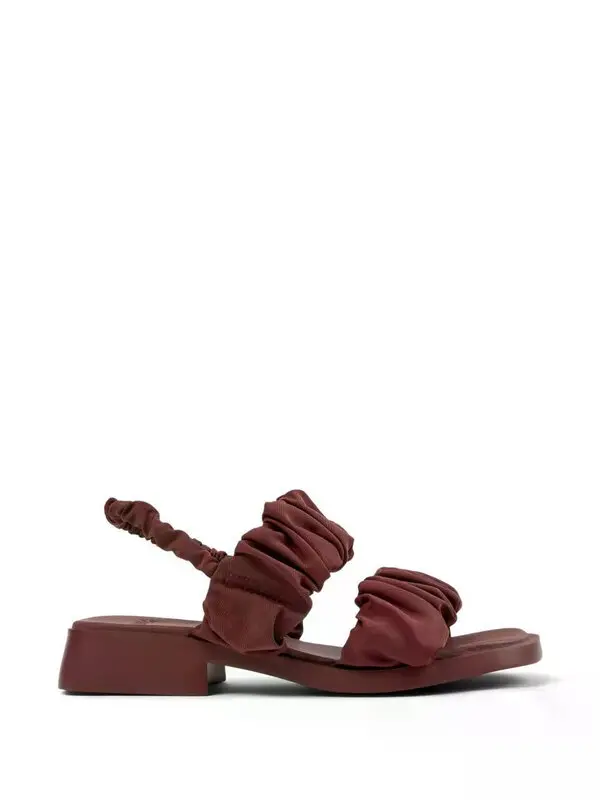 Camper Dana Ruched Sandals