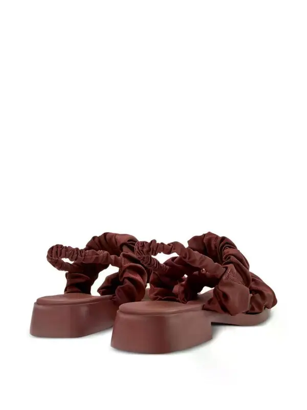 Camper Dana Ruched Sandals