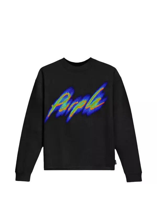 PURPLE BRAND Long-sleeve T-shirt - Black