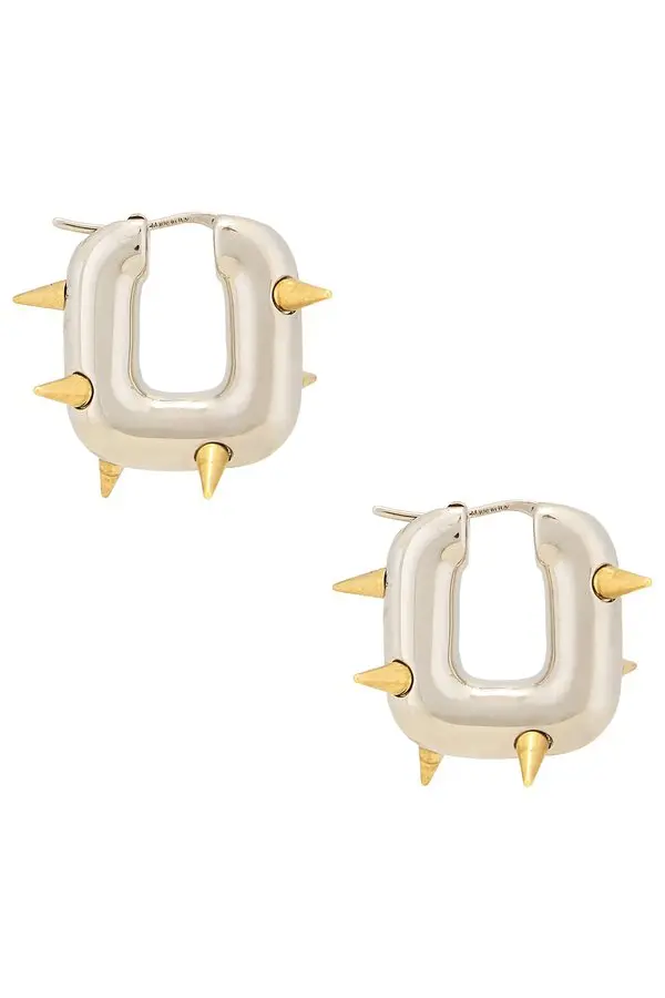 Acne Studios Hoop Spike Earrings