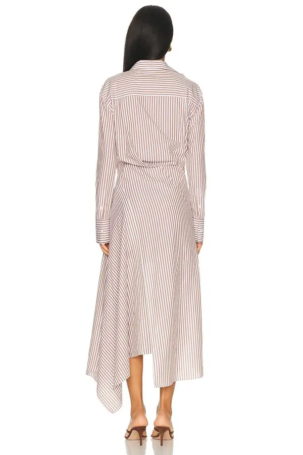 Monse Deconstructed Dress - Brown