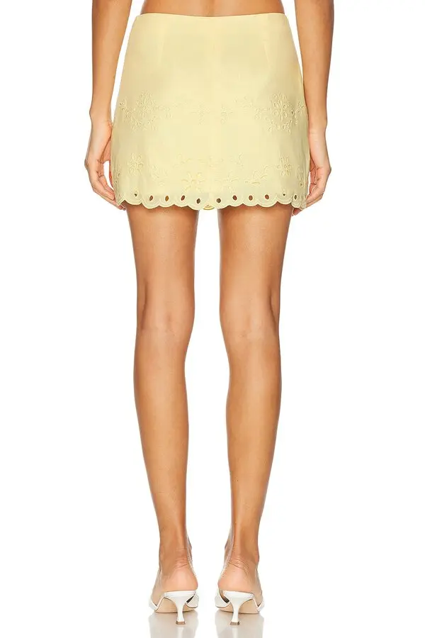 Hemant & Nandita Linen Skirt