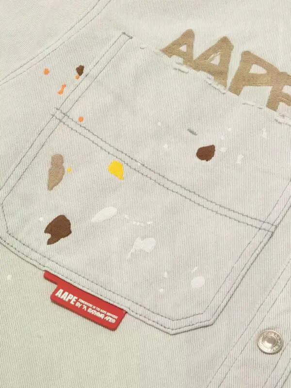 AAPE BY *A BATHING APE Logo-print Shirt
