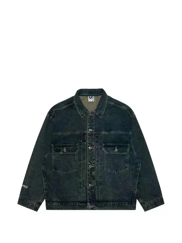 AAPE BY *A BATHING APE Hooded Denim Jacket