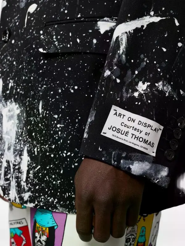 GALLERY DEPT. Splatter-print Blazer