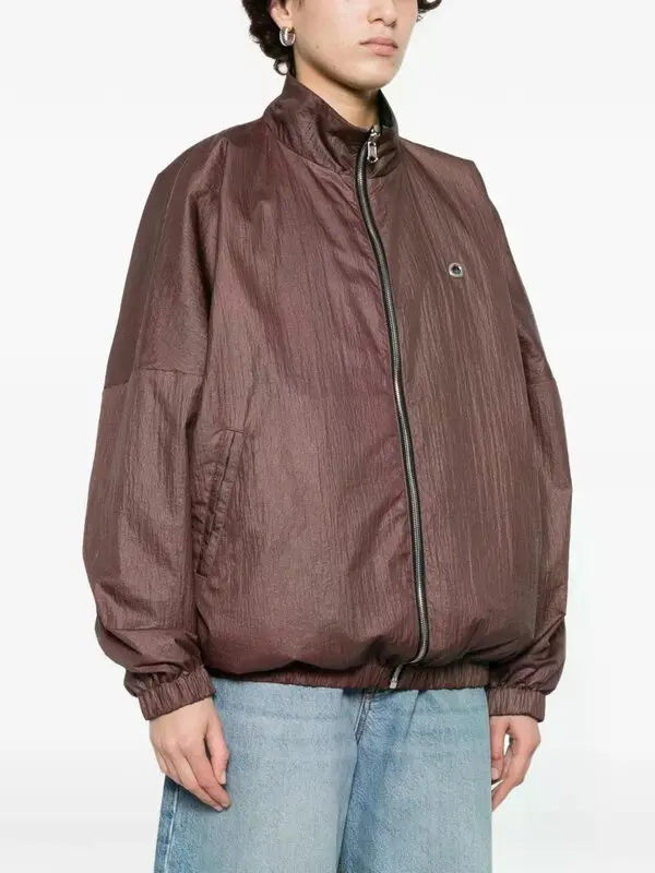 MARBELL Reversible Zip Jacket - Brown
